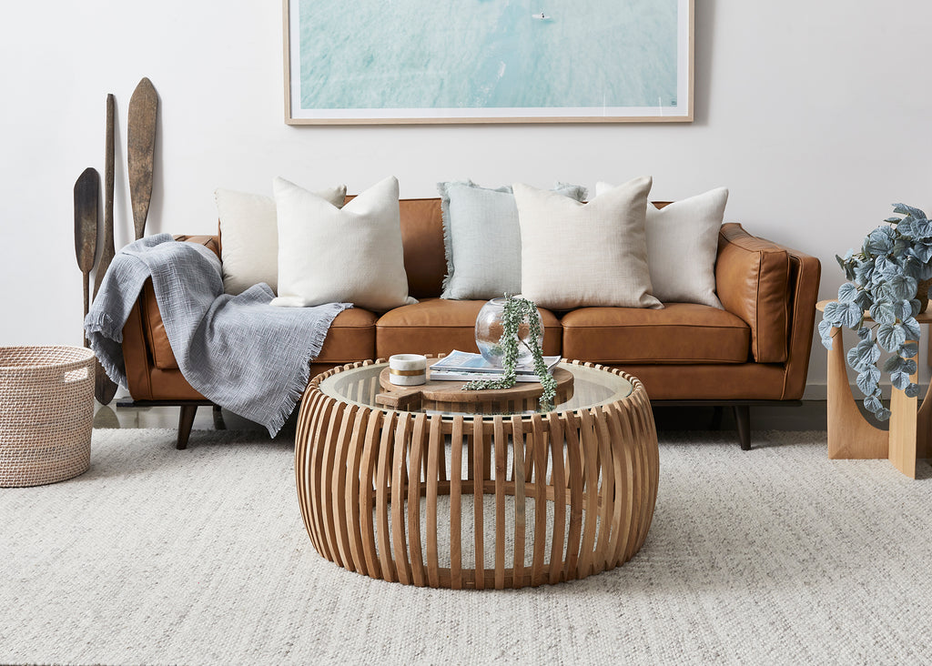 Malibu Teak Coffee and Side Table